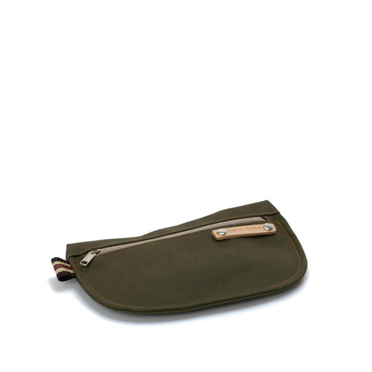 D-Pouch Army Green | Pouch – Christy Studio